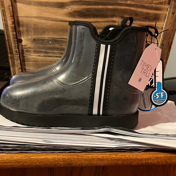 Time and Tru | Shoes | New Time And Tru Womens Winter Black Boots With ...
